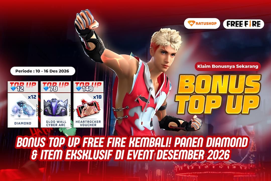 Bonus Top Up Free Fire Kembali! Panen Diamond & Item Eksklusif di Event ...