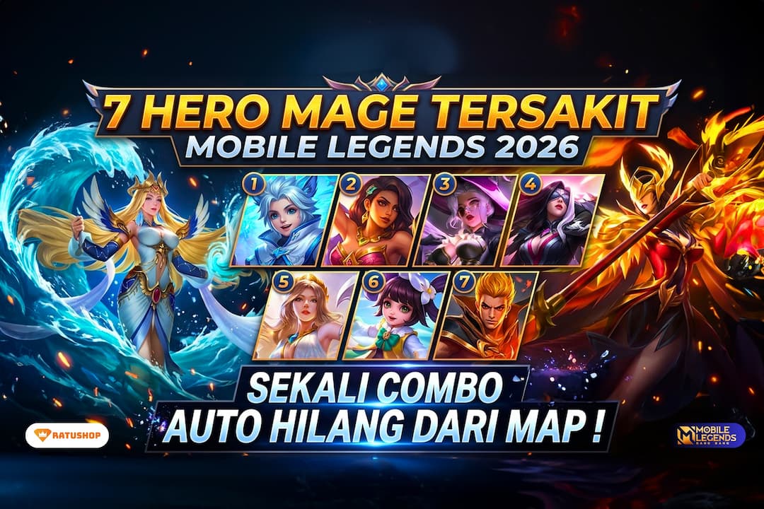 7 Hero Mage Tersakit Mobile Legends 2026,Sekali Combo Auto Hilang dari ...