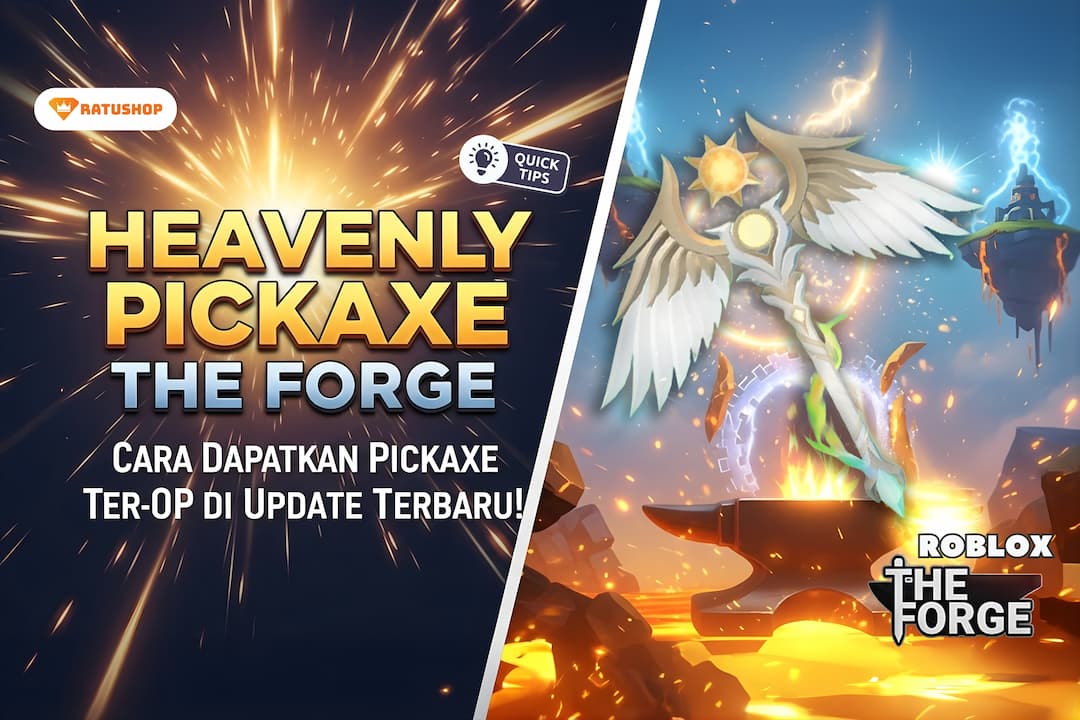 Heavenly Pickaxe The Forge: Cara Dapatkan Pickaxe Ter-OP di Update ...