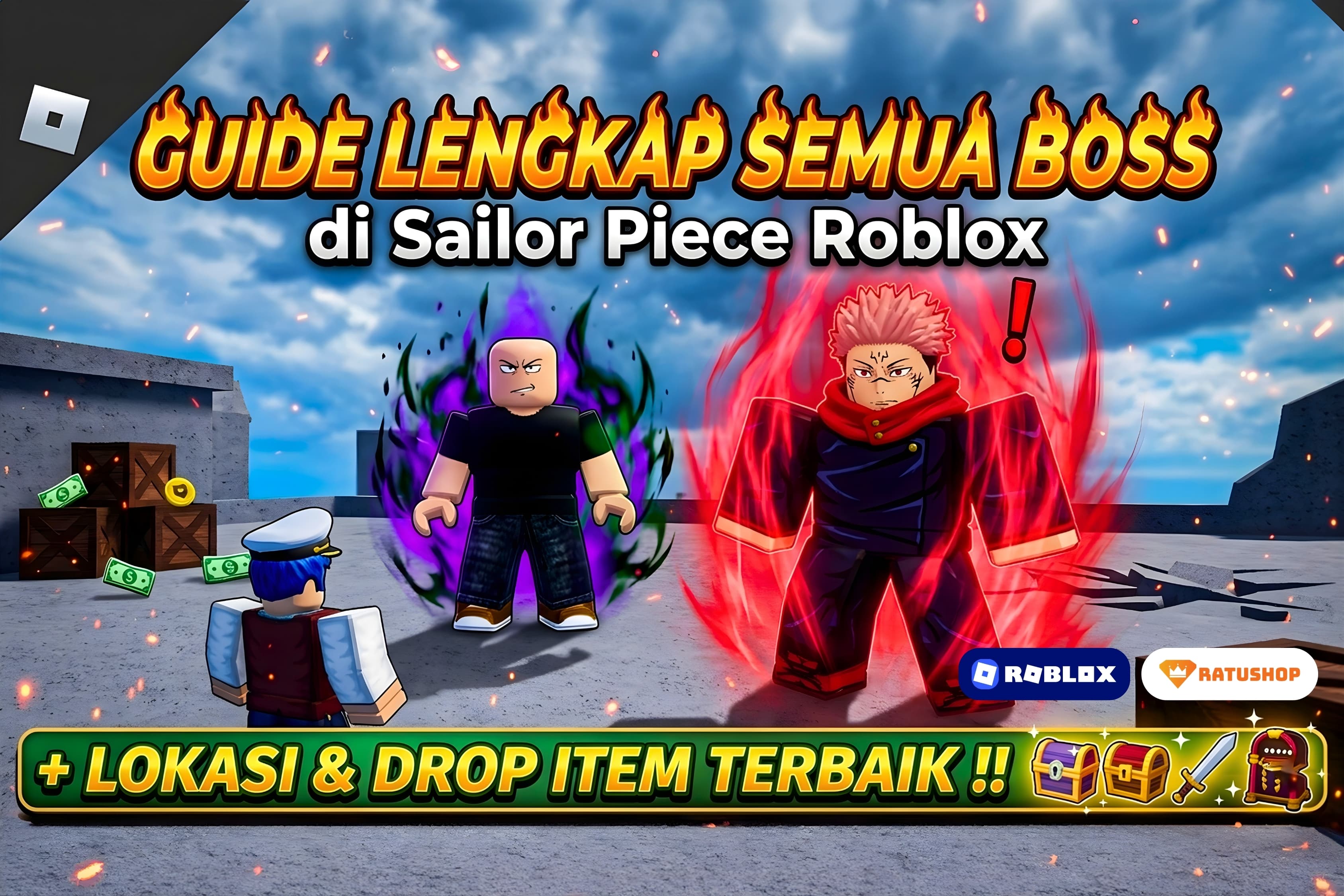 Guide Lengkap Semua Boss di Sailor Piece Roblox + Lokasi & Drop Item ...