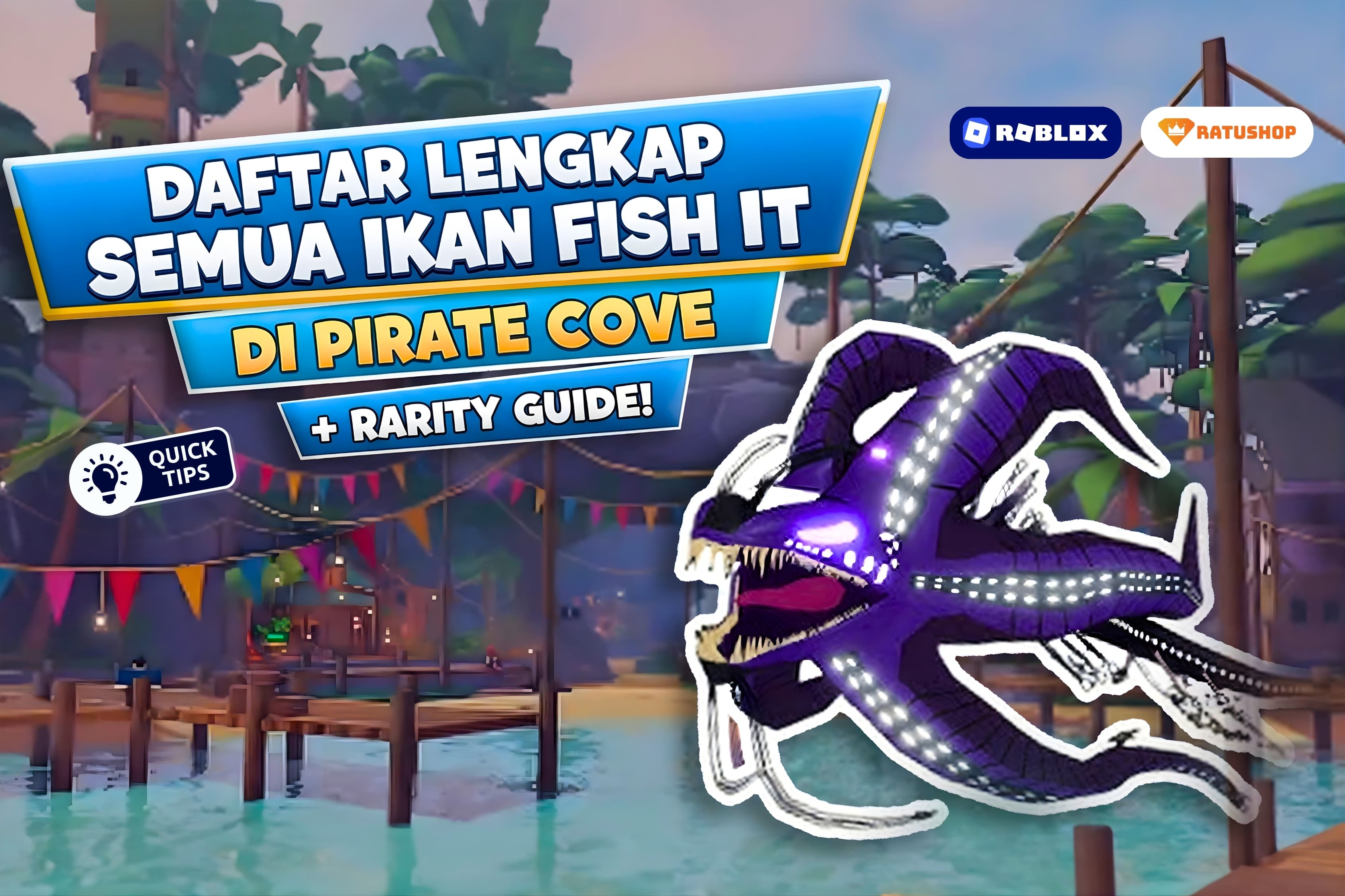 Daftar Lengkap Semua Ikan Fish It di Pirate Cove + Rarity Guide ...