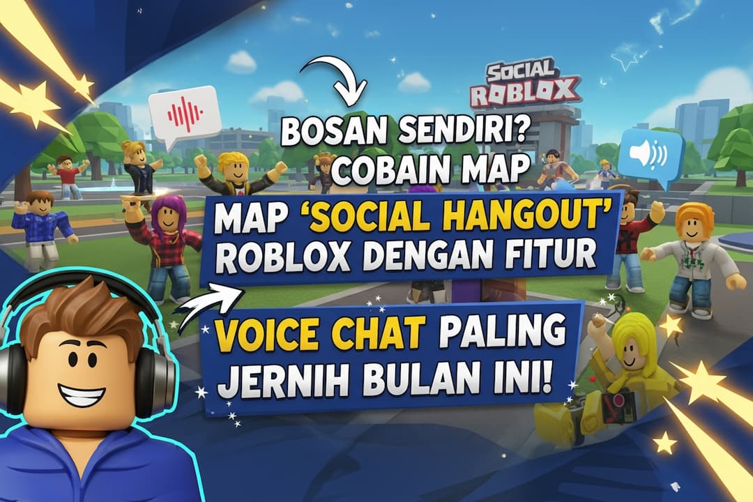 Bosan Main Sendiri? Cobain Map "Social Hangout" Roblox dengan Fitur ...
