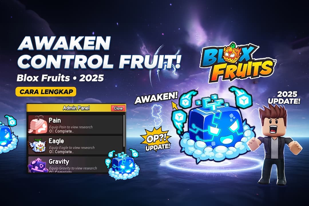 Cara Awaken Control Fruit di Blox Fruits Roblox Terbaru 2025 | RatuShop ...