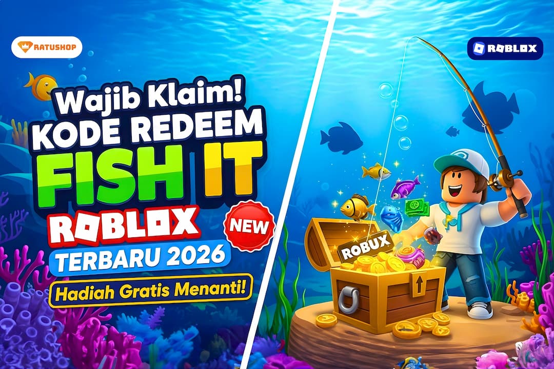 Wajib Klaim! Kode Redeem Fish It Roblox Terbaru 2026, Hadiah Gratis ...