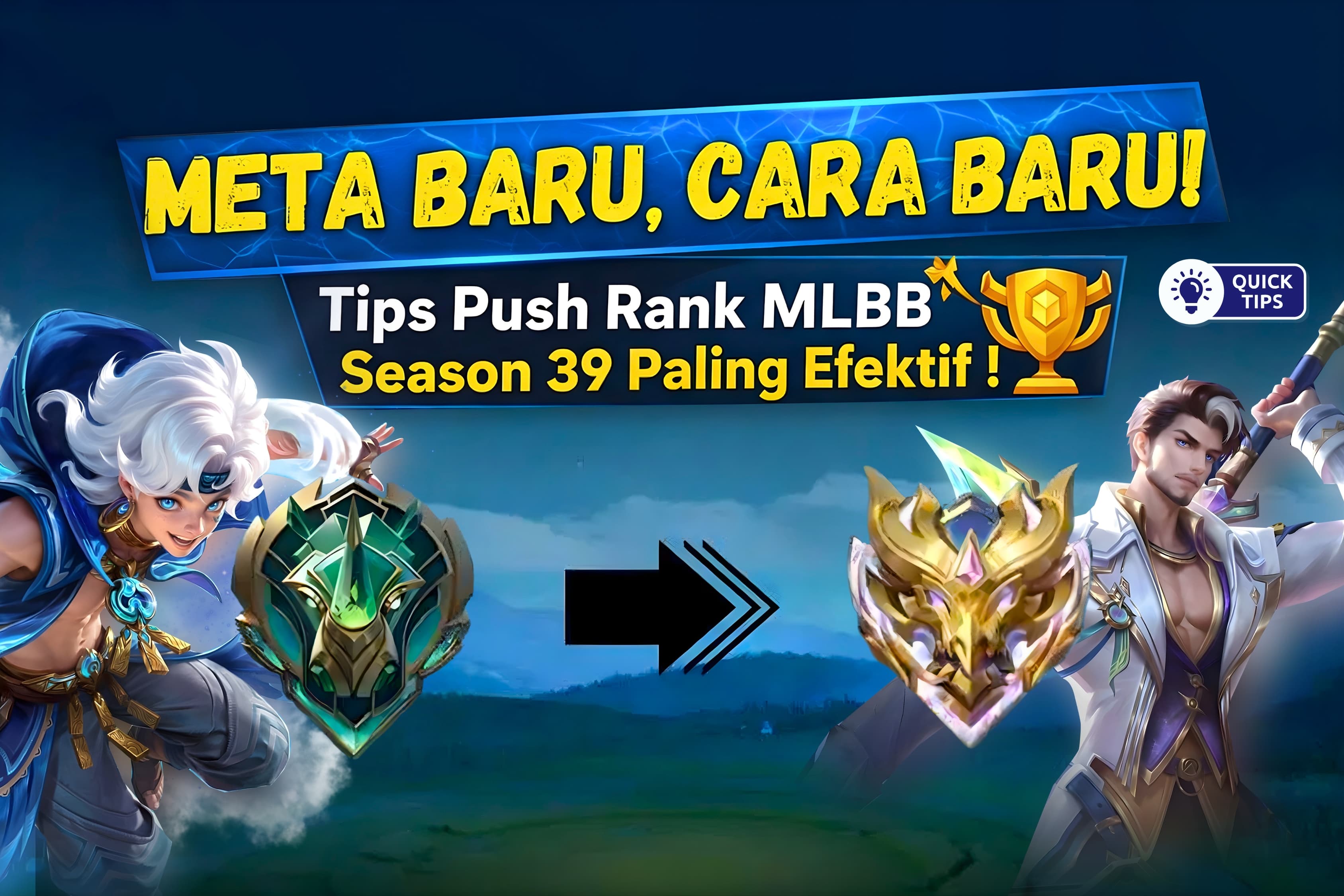 Meta Baru, Cara Baru! Tips Push Rank MLBB Season 39 Paling Efektif ...