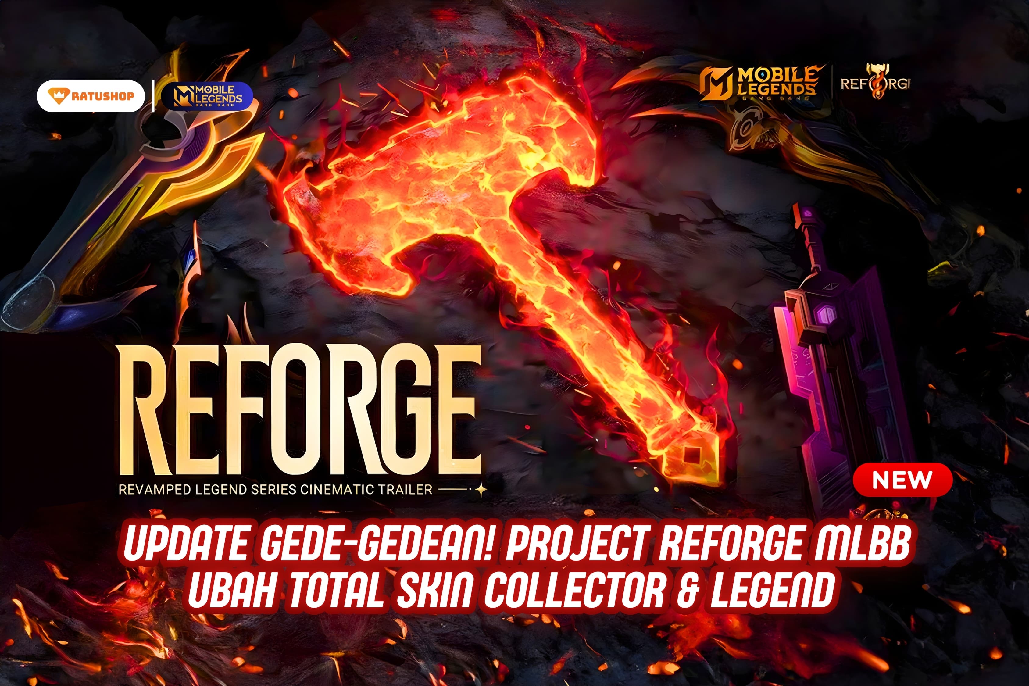 Update Gede-Gedean! Project Reforge MLBB Ubah Total Skin Collector ...