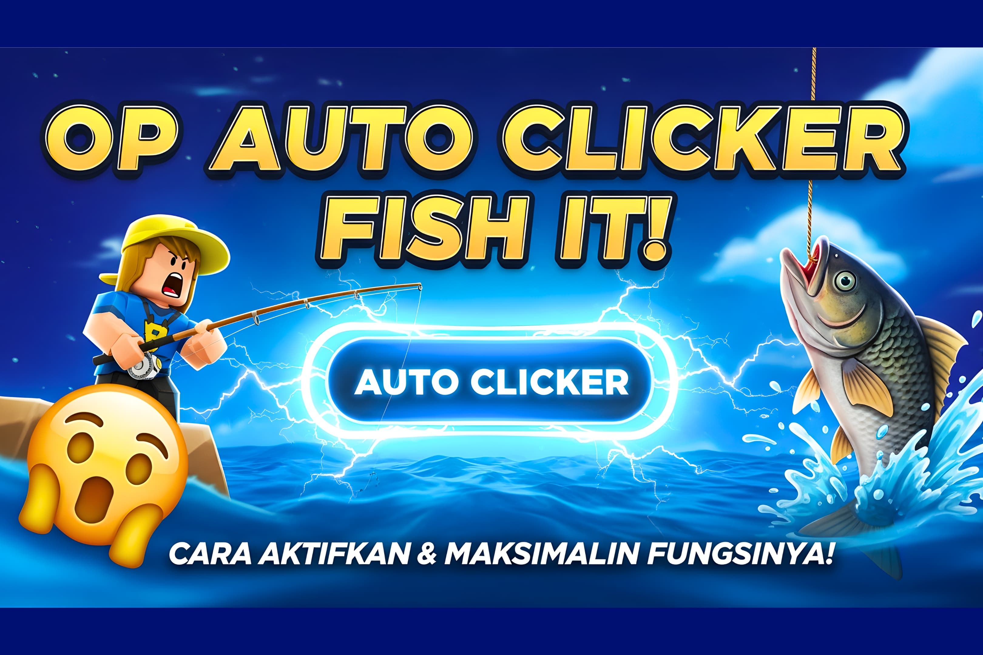 OP Auto Clicker Fish It yang Lagi Viral! Ini Cara Aktifkan & Maksimalin ...