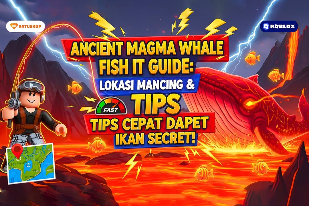 Ancient Magma Whale Fish It Guide: Lokasi Mancing & Tips Cepat Dapet ...