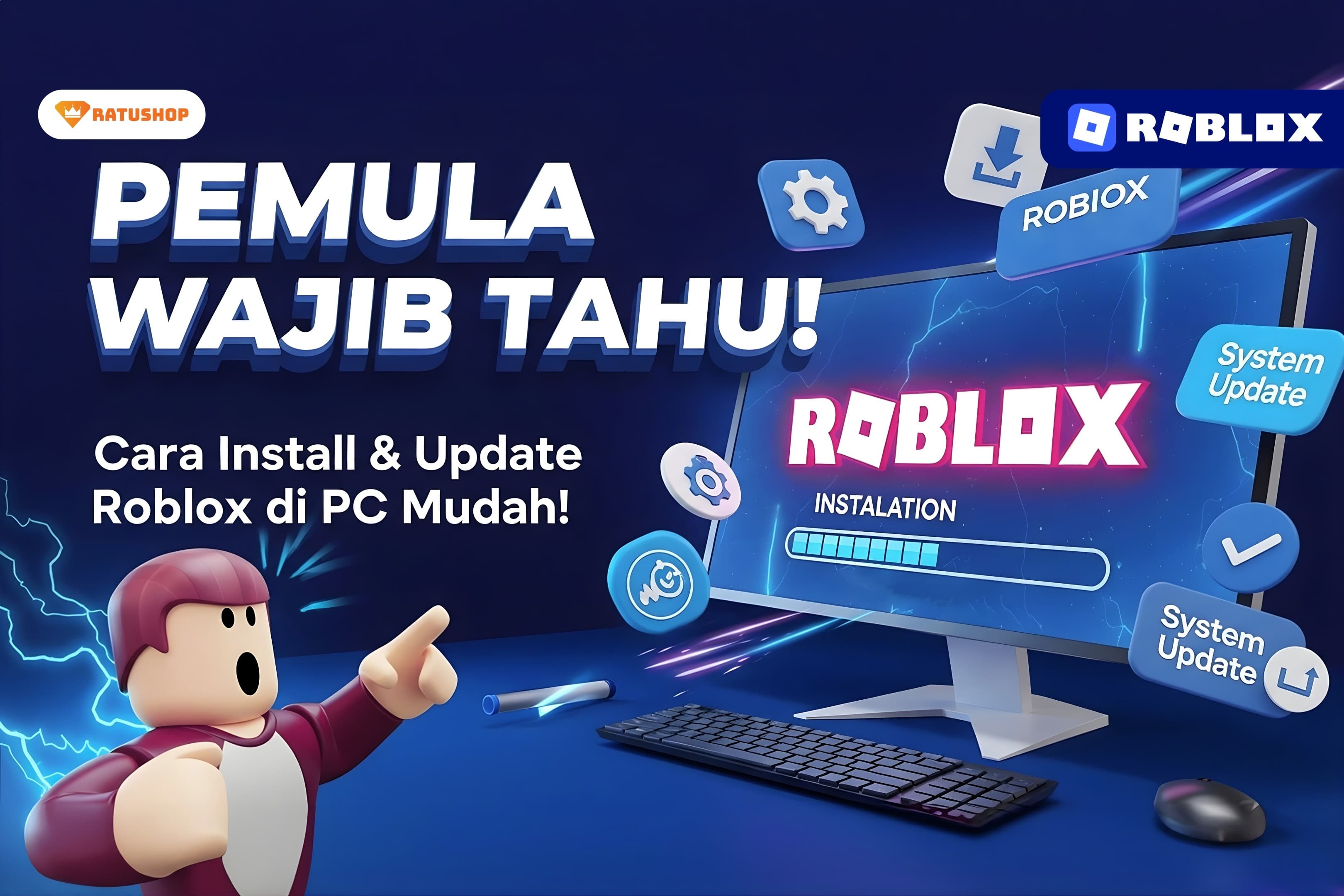 Pemula Wajib Tahu! Begini Cara Install & Update Roblox di PC dengan ...