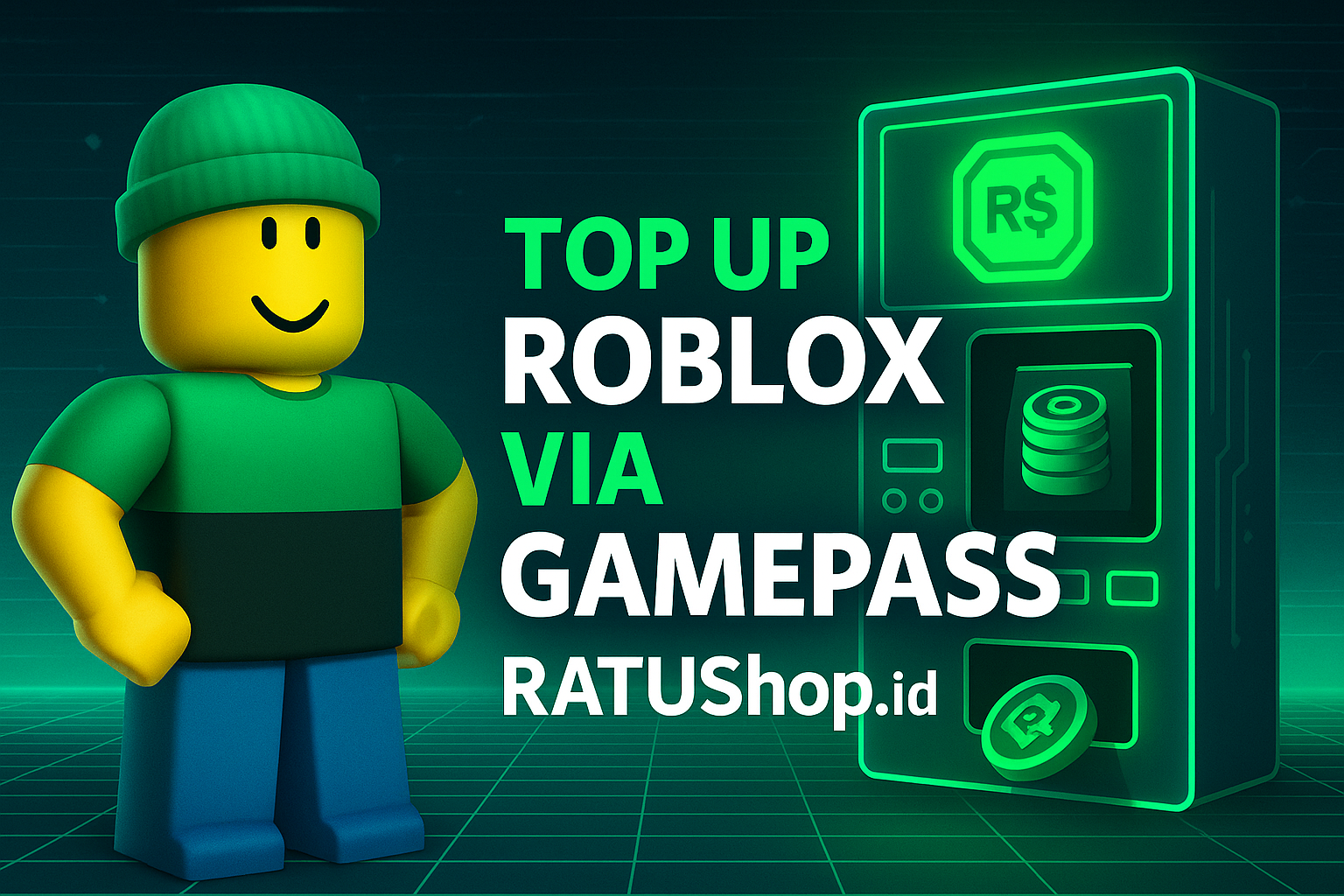 Top Up Roblox via Gamepass di RatuShop.id — Aman, Cepat, dan Terpercaya ...